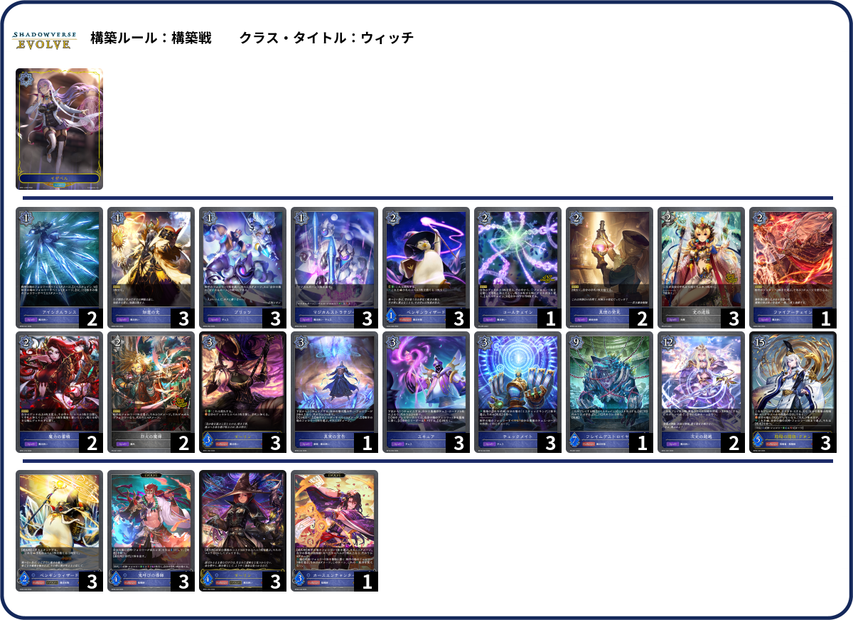 デッキコード「17UDC」のデッキ | DECK LOG（デッキログ）