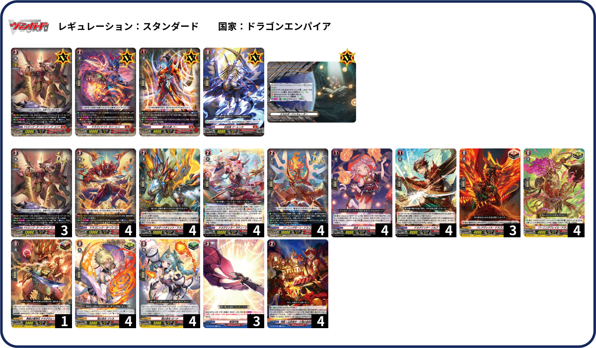 デッキコード「1GVFG」のデッキ | DECK LOG（デッキログ）