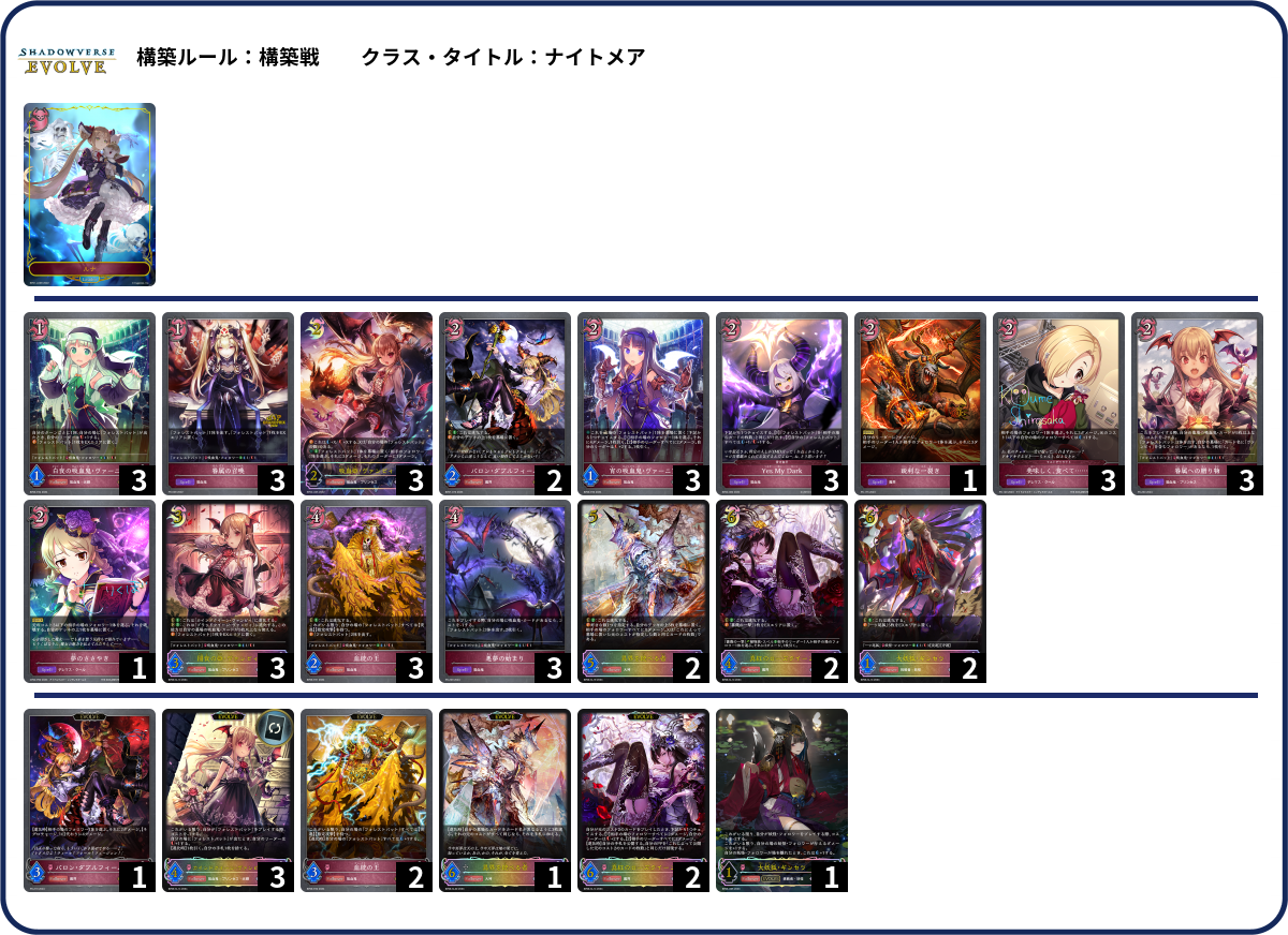 デッキコード「51NRL」のデッキ | DECK LOG（デッキログ）