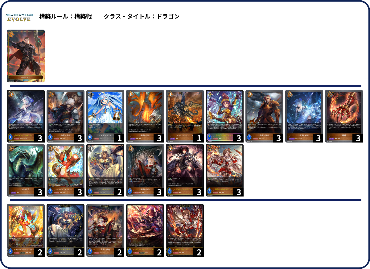 デッキコード「6MXG3」のデッキ | DECK LOG（デッキログ）