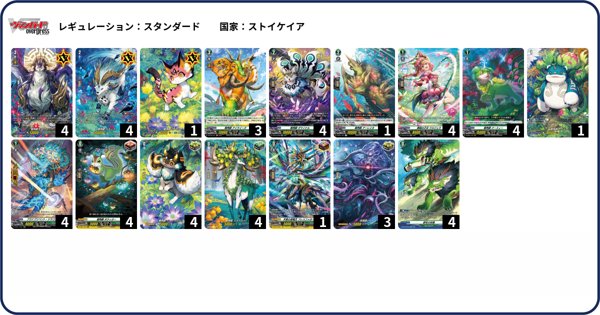 デッキコード「6TPF」のデッキ | DECK LOG（デッキログ）