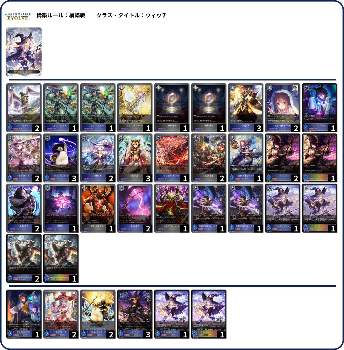 デッキコード「79GUL」のデッキ | DECK LOG（デッキログ）