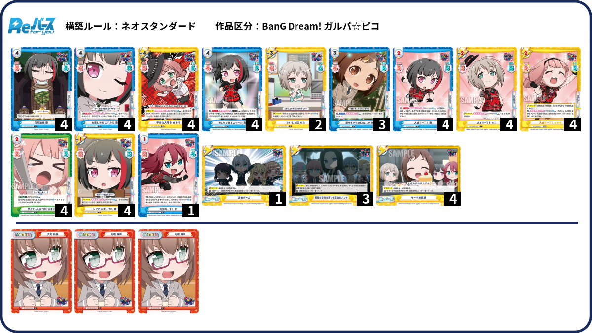 デッキコード「CUHZ」のデッキ | DECK LOG（デッキログ）