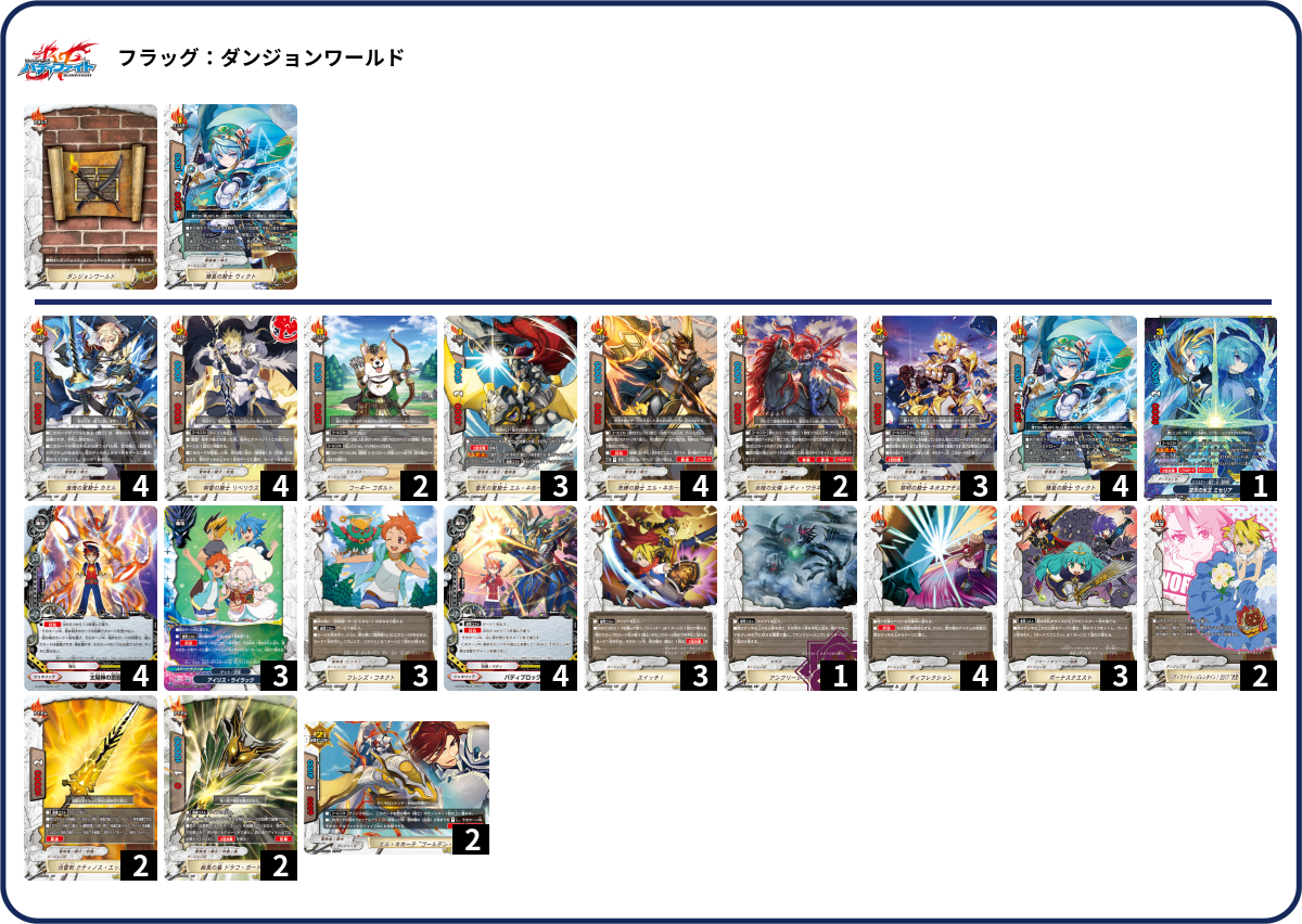 デッキコード「FCLU」のデッキ | DECK LOG（デッキログ）