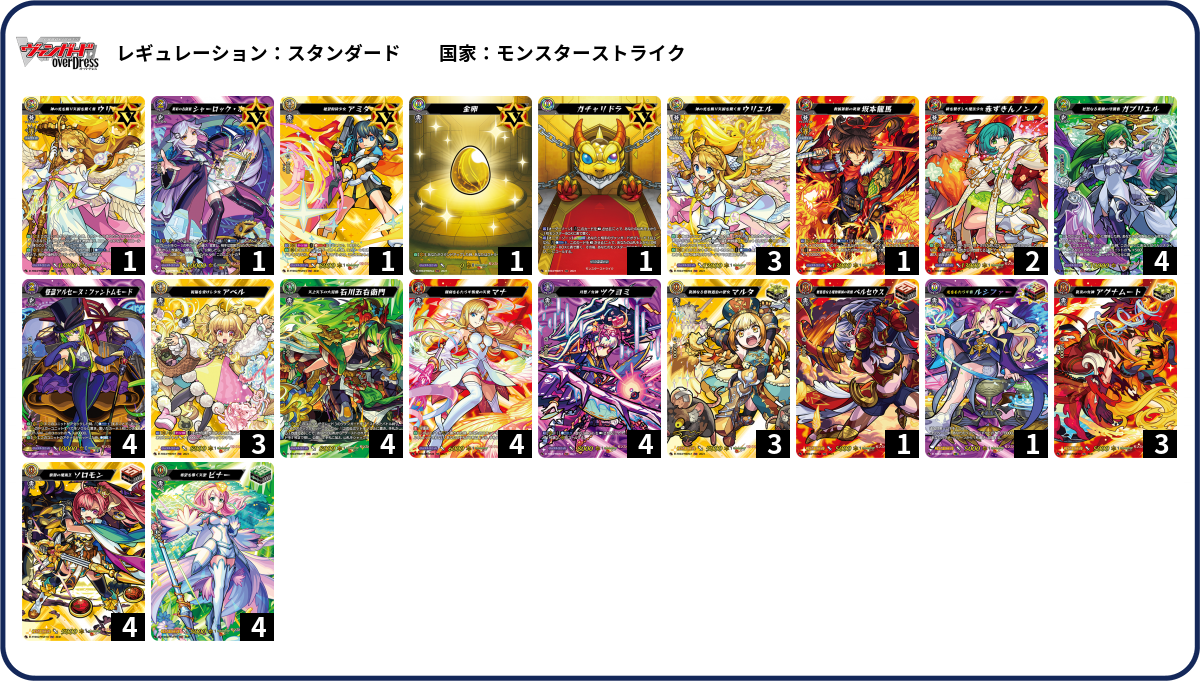 デッキコード「GHBH」のデッキ | DECK LOG（デッキログ）