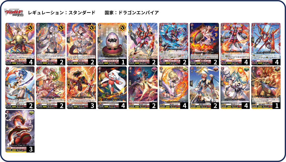 デッキコード「KB1K」のデッキ | DECK LOG（デッキログ）