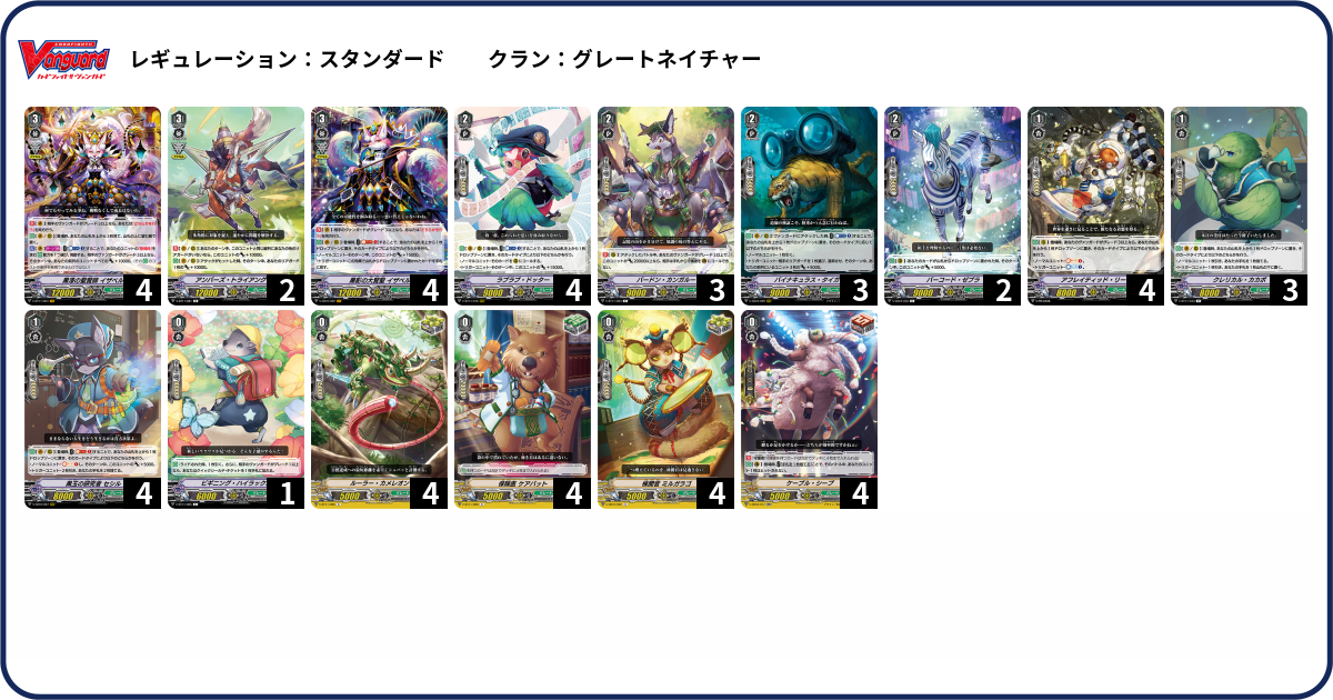 デッキコード「QWSA」のデッキ | DECK LOG（デッキログ）
